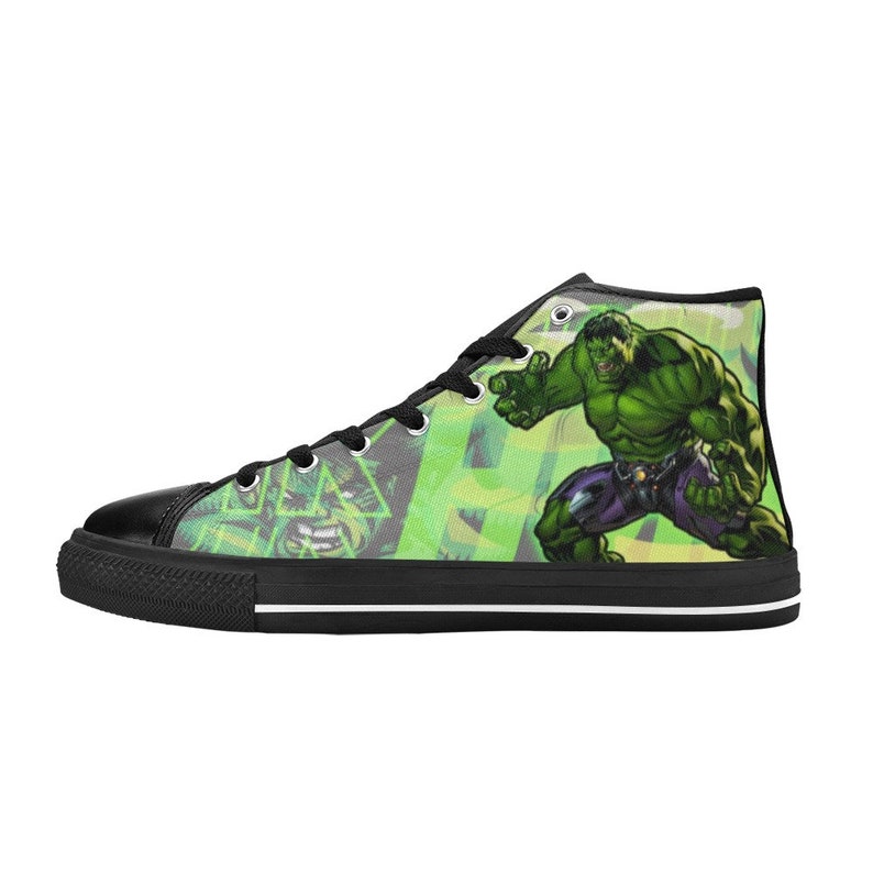 Hulk High Top Shoes Sneakers, Personalized Custom Kids, and Adult - Etsy