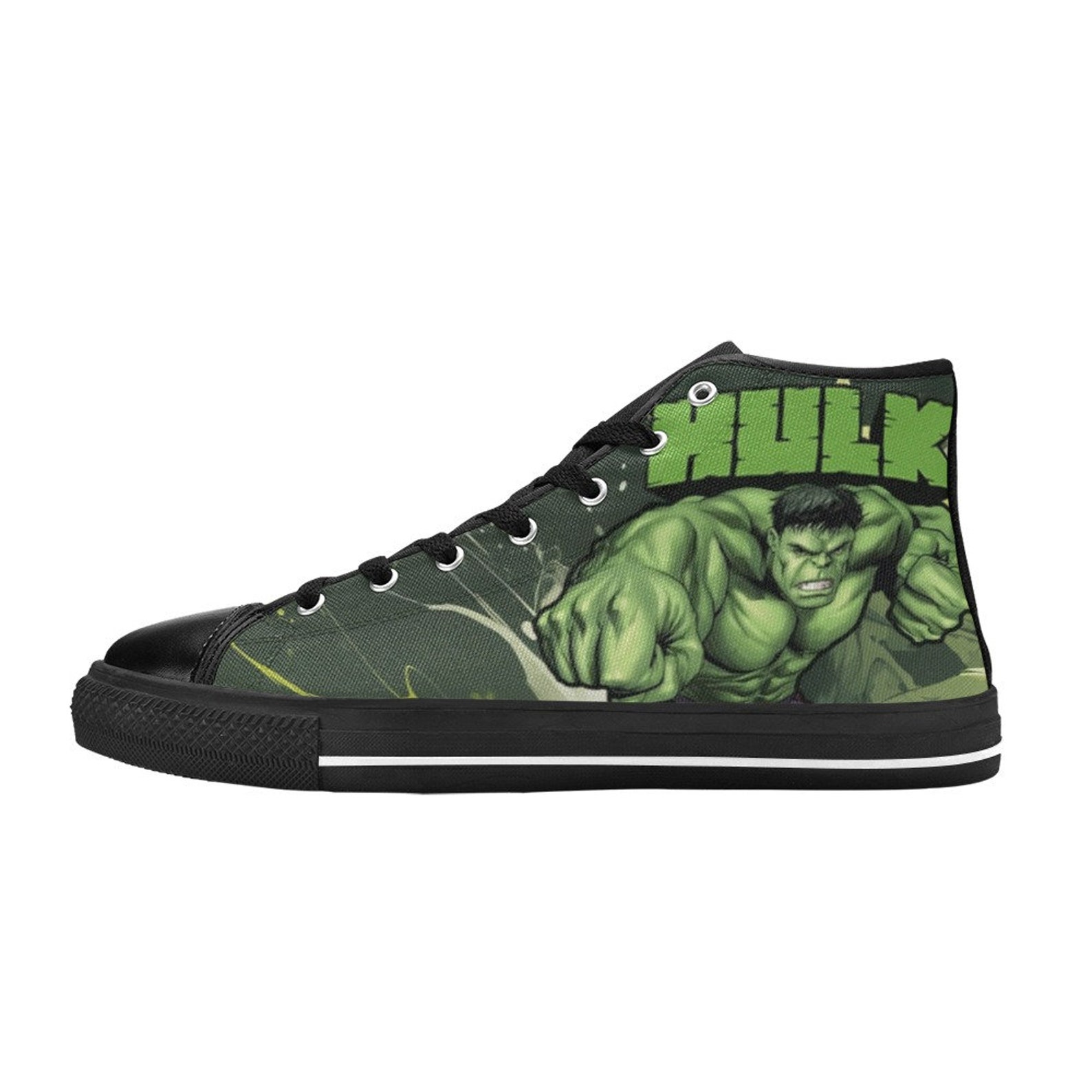 Hulk High Top Shoes Sneakers, Personalized Custom Kids, and Adult - Etsy
