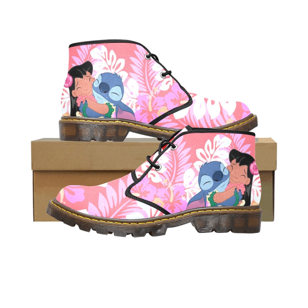 Lilo & Stitch Custom Chuka Boots Unisex Adult, Boots for Men and Women ...