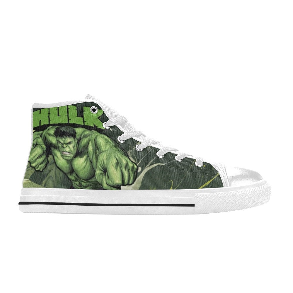 Hulk High Top Shoes Sneakers, Personalized Custom Kids, and Adult - Etsy
