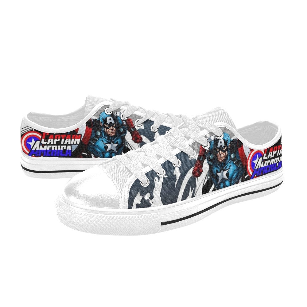 Captain America Shoes Etsy UK
