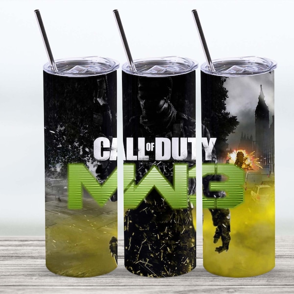 Call of Duty Sublimation Tumbler - Etsy