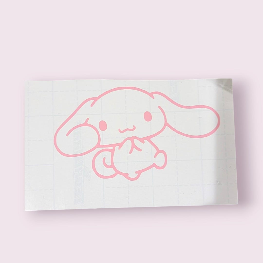 Cinnamoroll Sanrio Car Decal Mirror Decal Cinnamon Roll Sticker ...