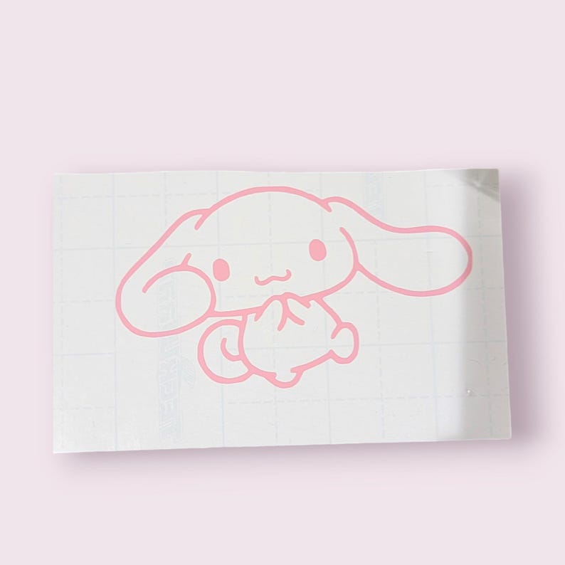 Cinnamoroll Sanrio Car Decal Mirror Decal Cinnamon Roll Sticker Waterproof Cute Cinnamoroll ...