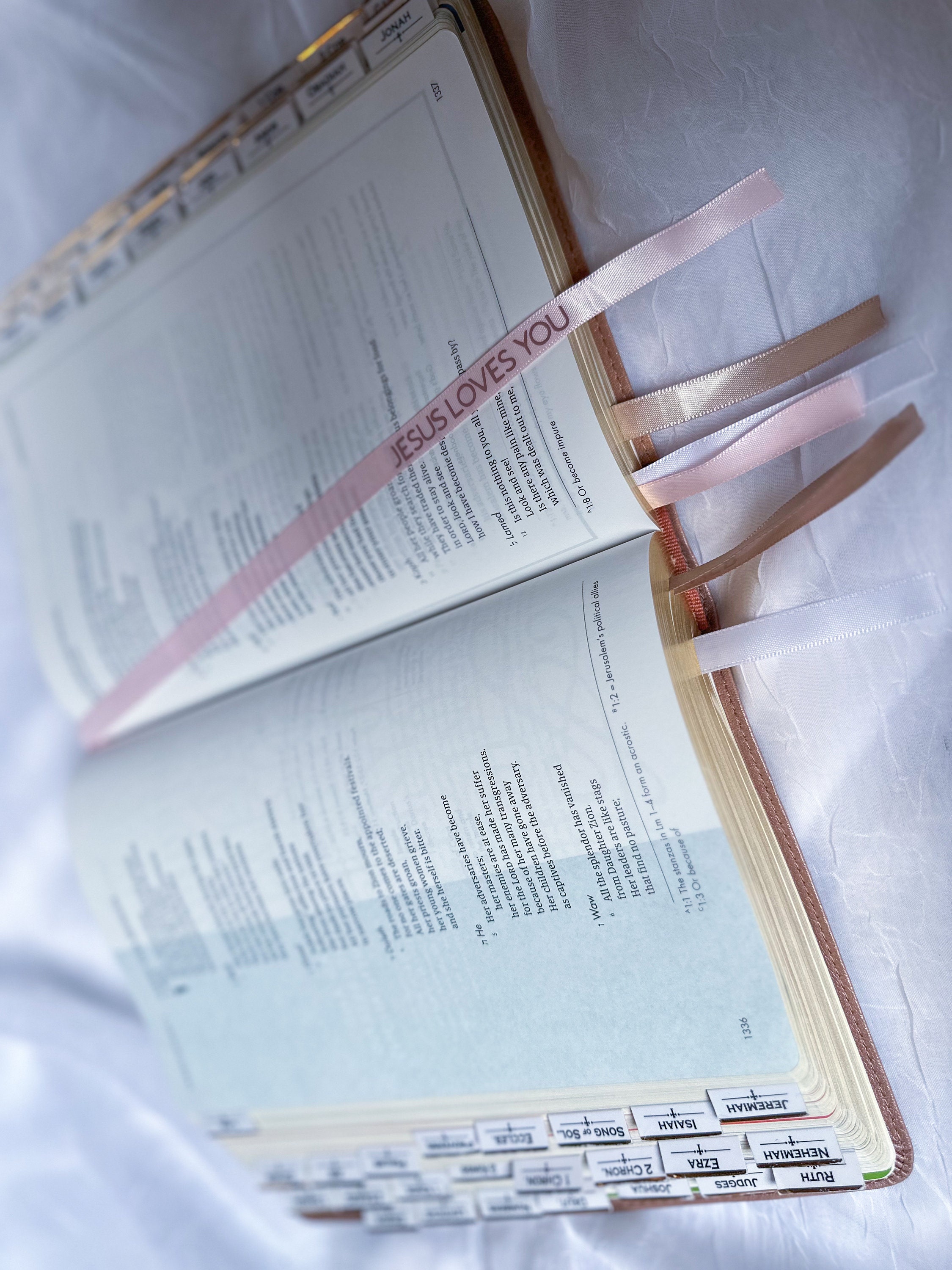 Bible Ribbon Bookmark for Multiple Pages Bookmark Bible Bookmark ...