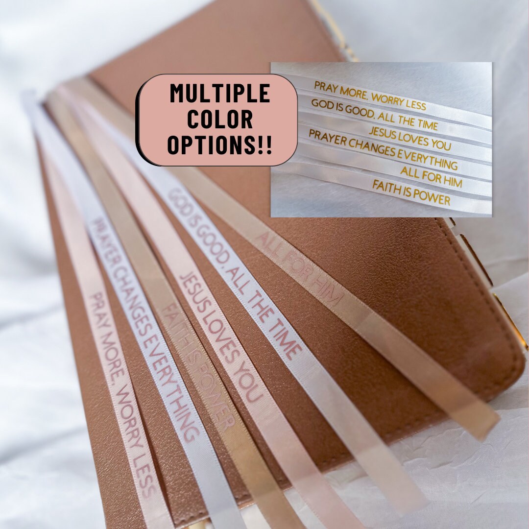 Bible Ribbon Bookmark for Multiple Pages Bookmark Bible Bookmark ...