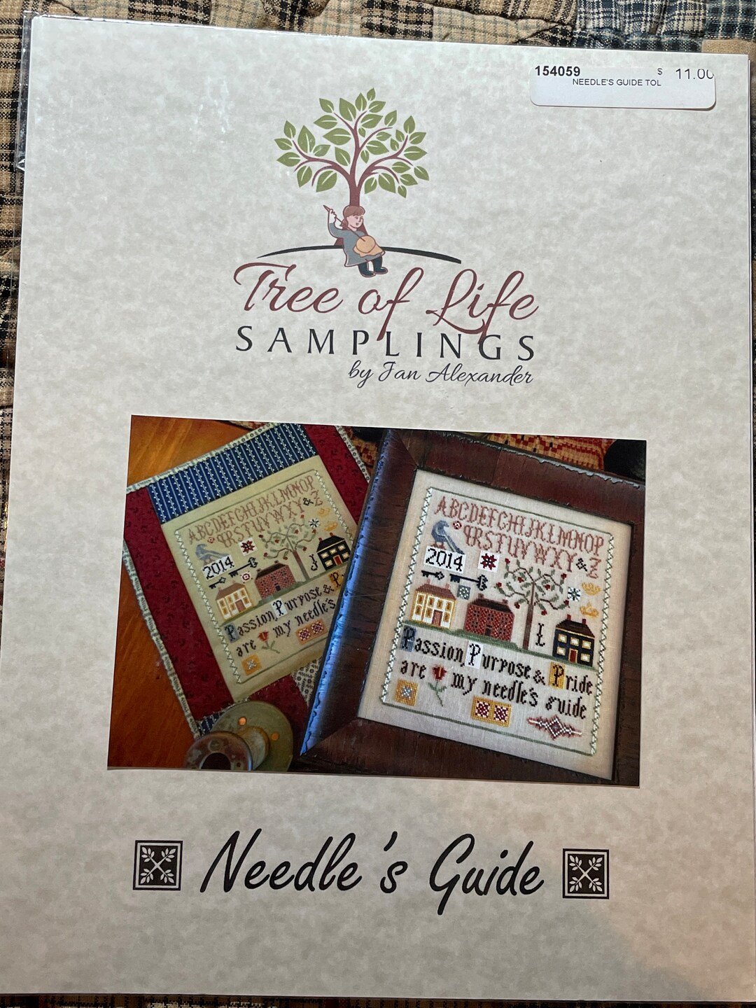 Tree of Life Samplings "needle's Guide" Pattern | Cross Stitch Pattern ...