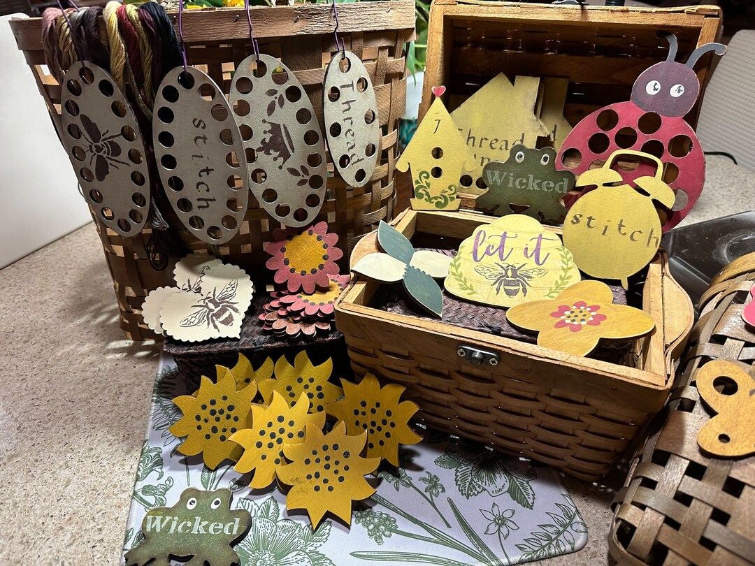 Handmade Thread Keeps and Thread Winders - Etsy