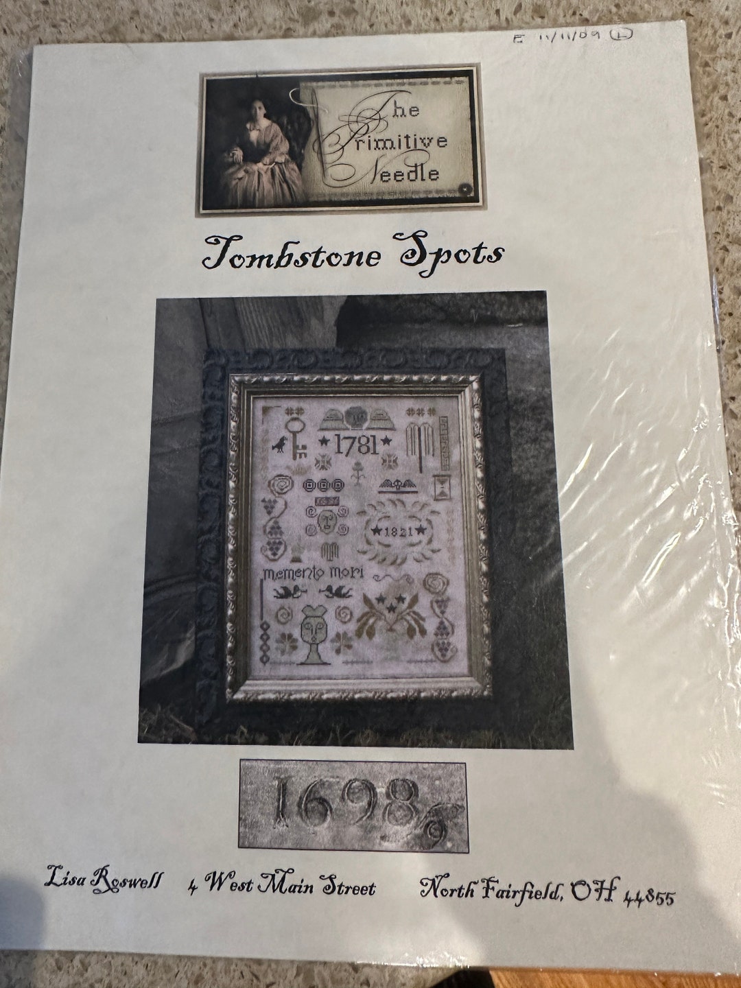 Tombstone Spots by the Primitive Needle Rare Cross Stitch - Etsy