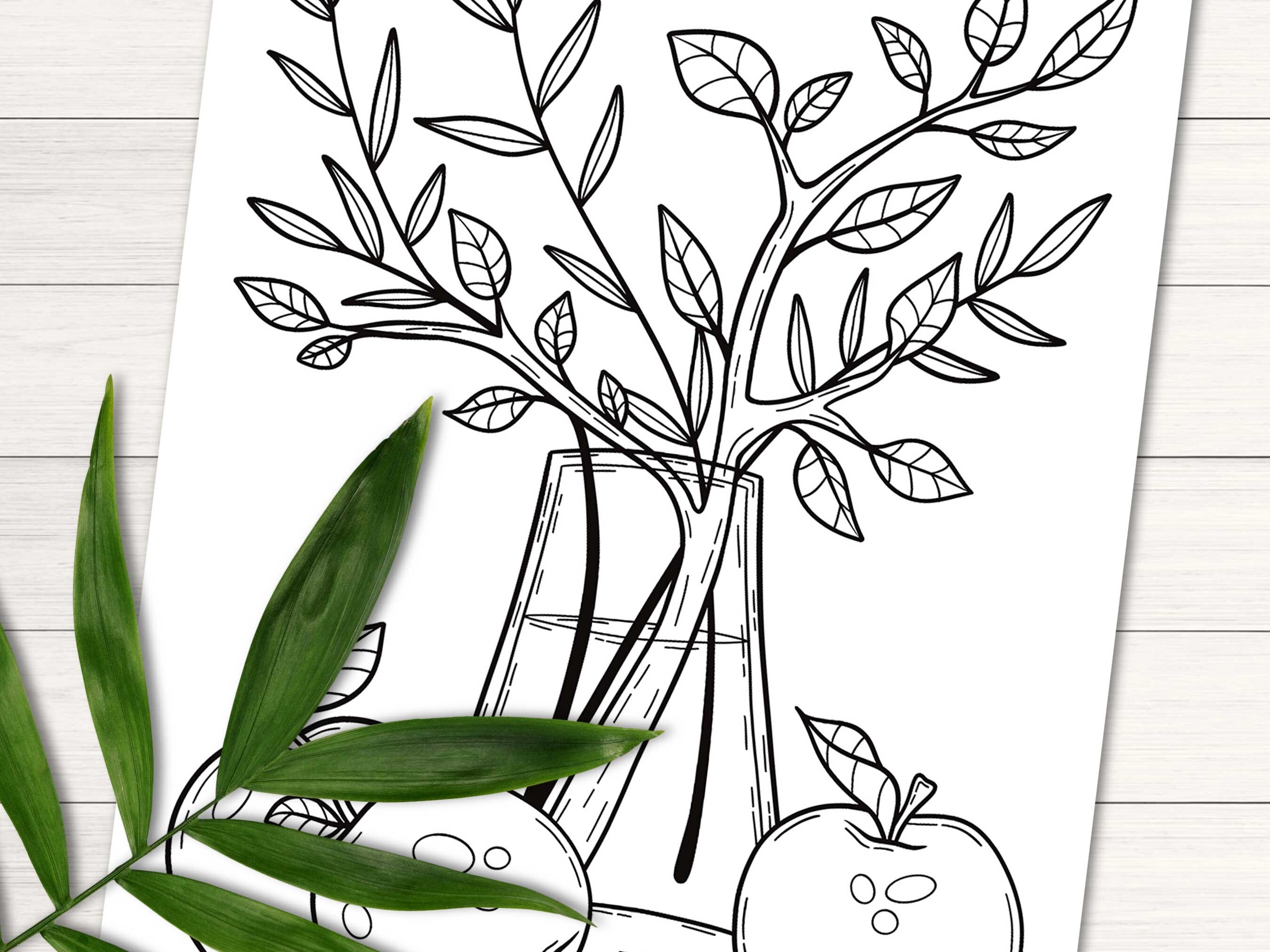 Fall Coloring Pages for Adults, Autumn Coloring Book, Pumpkin Coloring ...