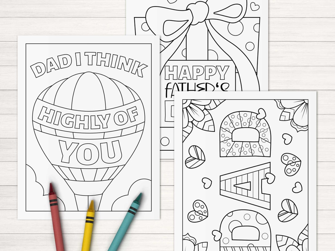 Fathers Day Coloring Pages for Kids, Dad Coloring Page, Fathers Day ...