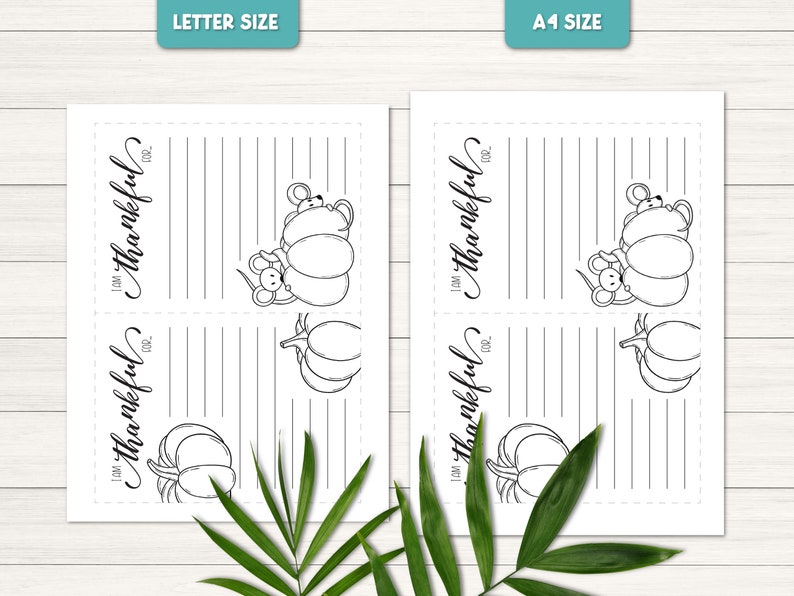 Thanksgiving Gratitude Cards Printable, I Am Thankful for Cards ...