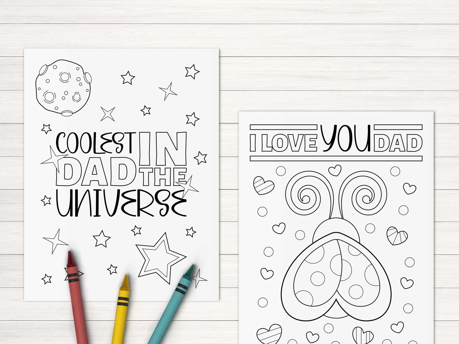 Fathers Day Coloring Pages for Kids, Dad Coloring Page, Fathers Day ...