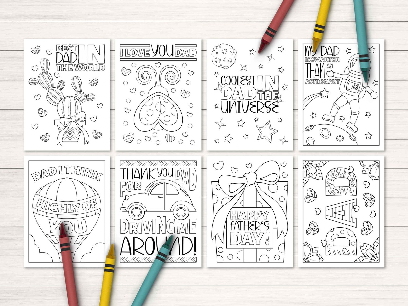 Fathers Day Coloring Pages for Kids, Dad Coloring Page, Fathers Day ...