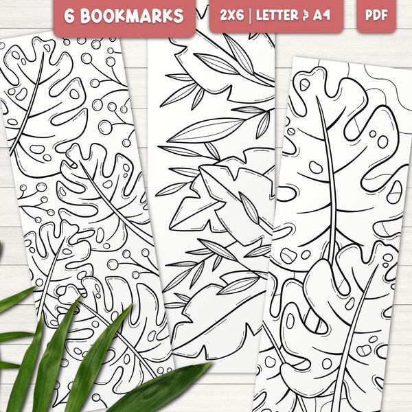 Botanical Bookmark - Etsy