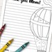 Mothers Day Letter, Printable Coloring Card, Mothers Day Coloring Pages ...