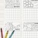 Coloring Calendar for Kids, Undated Monthly Planner Printable, Holiday ...