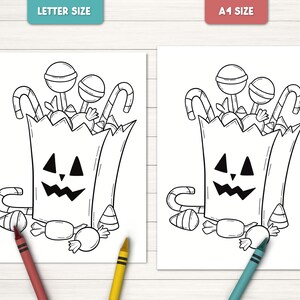 Printable Halloween Coloring Pages for Kids, Halloween Coloring Book ...
