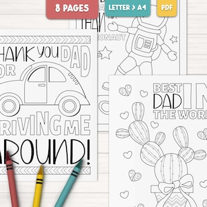 Fathers Day Coloring Pages for Kids, Dad Coloring Page, Fathers Day ...