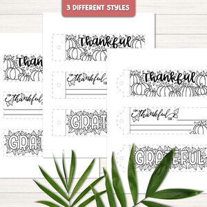 Thanksgiving Pumpkin Coloring Bookmarks: Printable Fall Party Favors ...