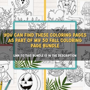 Printable Halloween Coloring Pages for Kids, Halloween Coloring Book ...