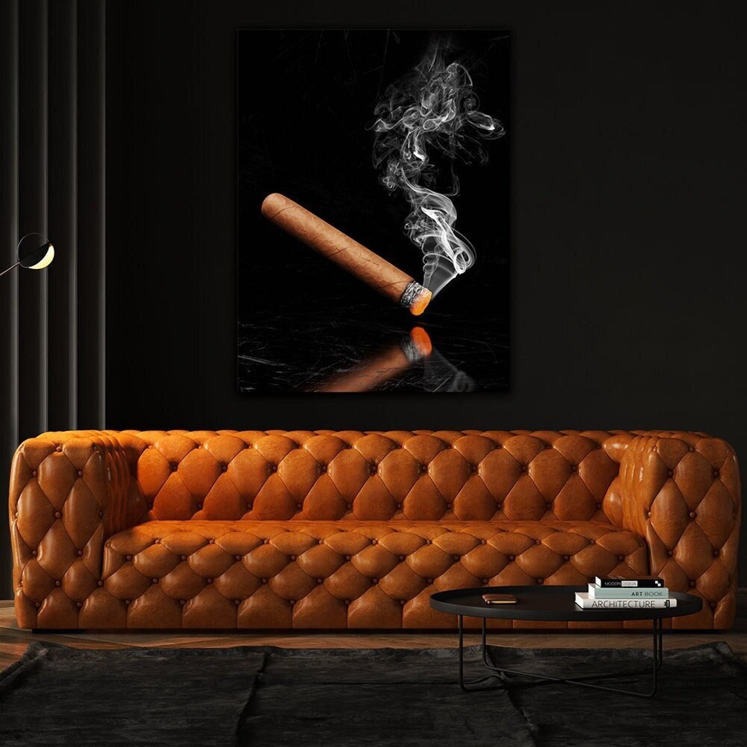 Cigar Canvas Wall Art Pop Home Decor Poster - Etsy