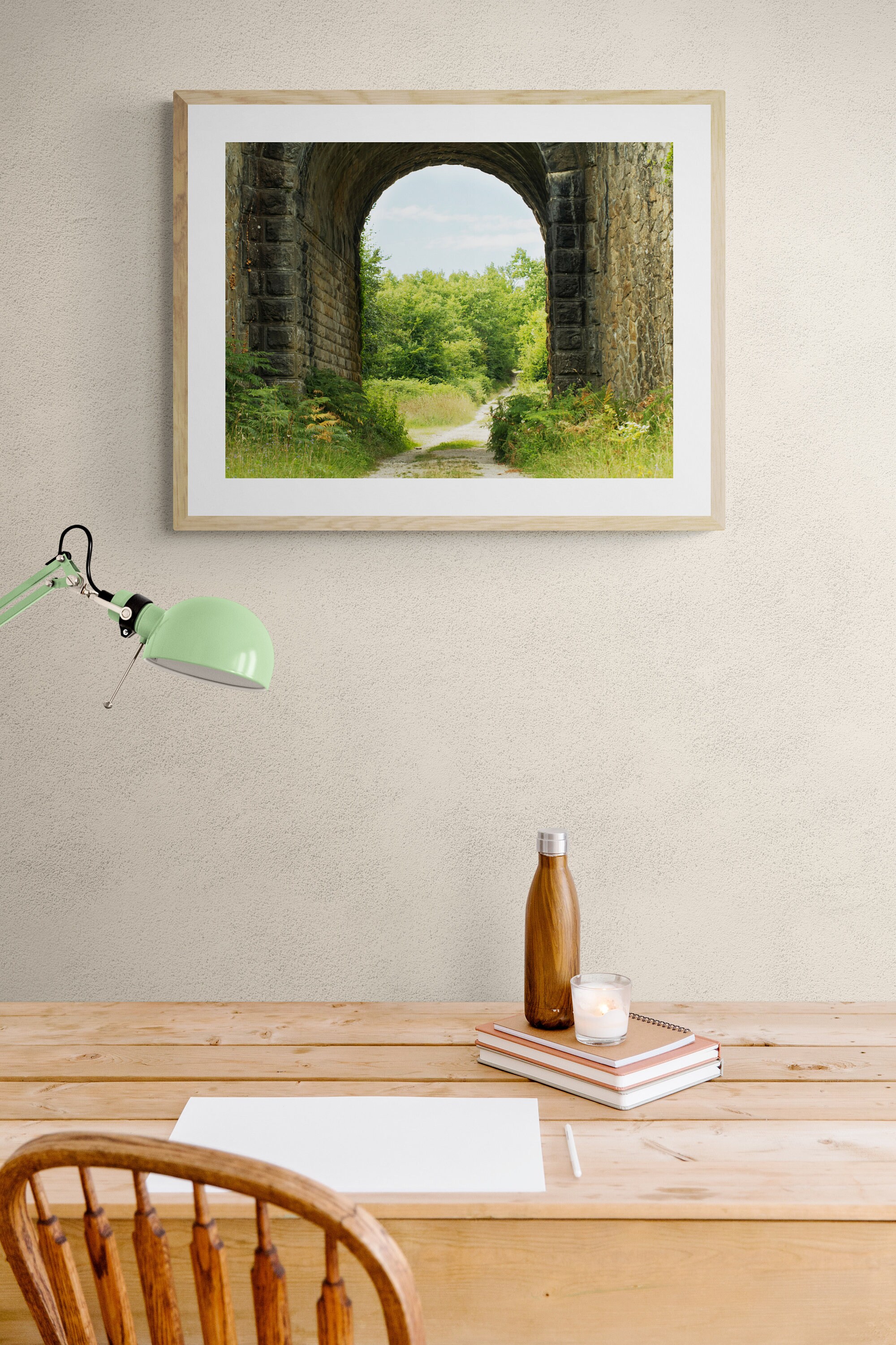 Arch in the Forest Printable Photography Landscape, Instant Download of ...