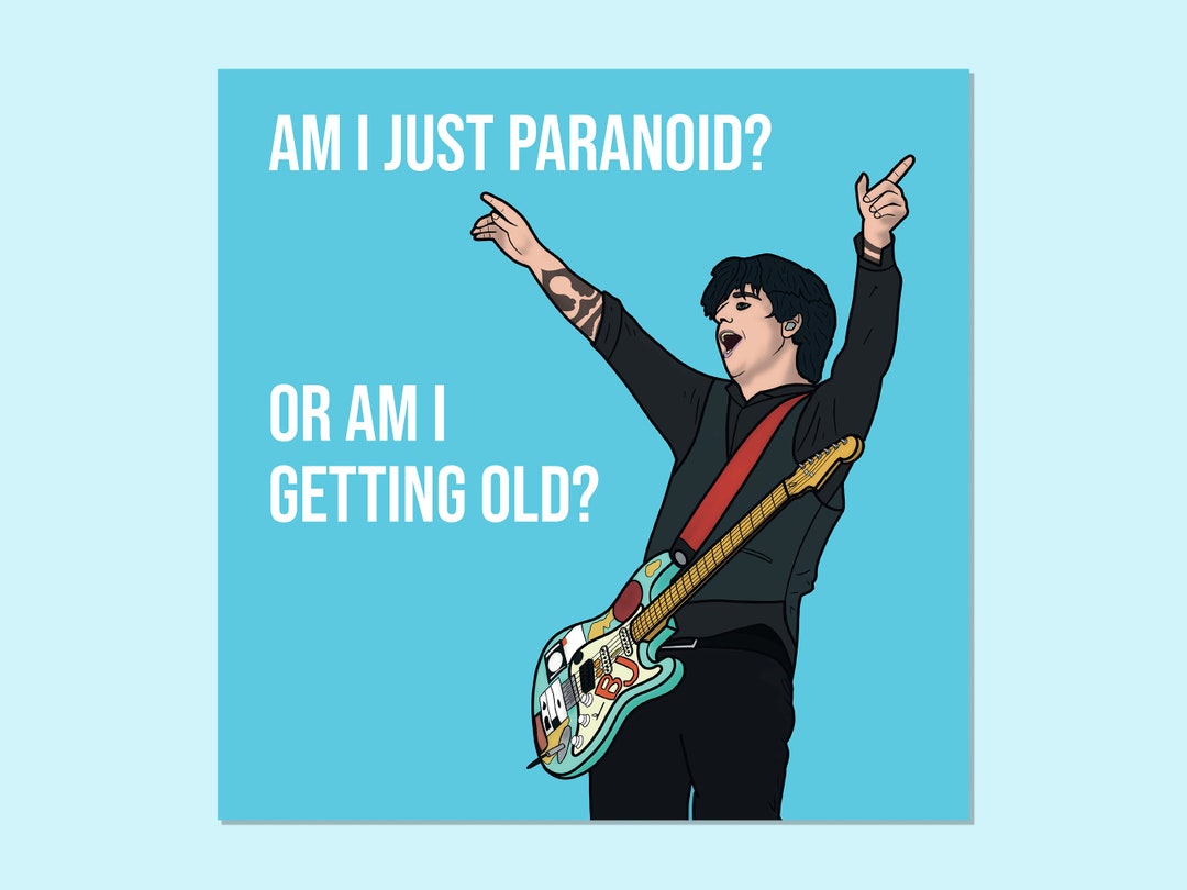 Billie Joe Armstrong - Funny Card | Birthday Card, Fathers Day Card ...