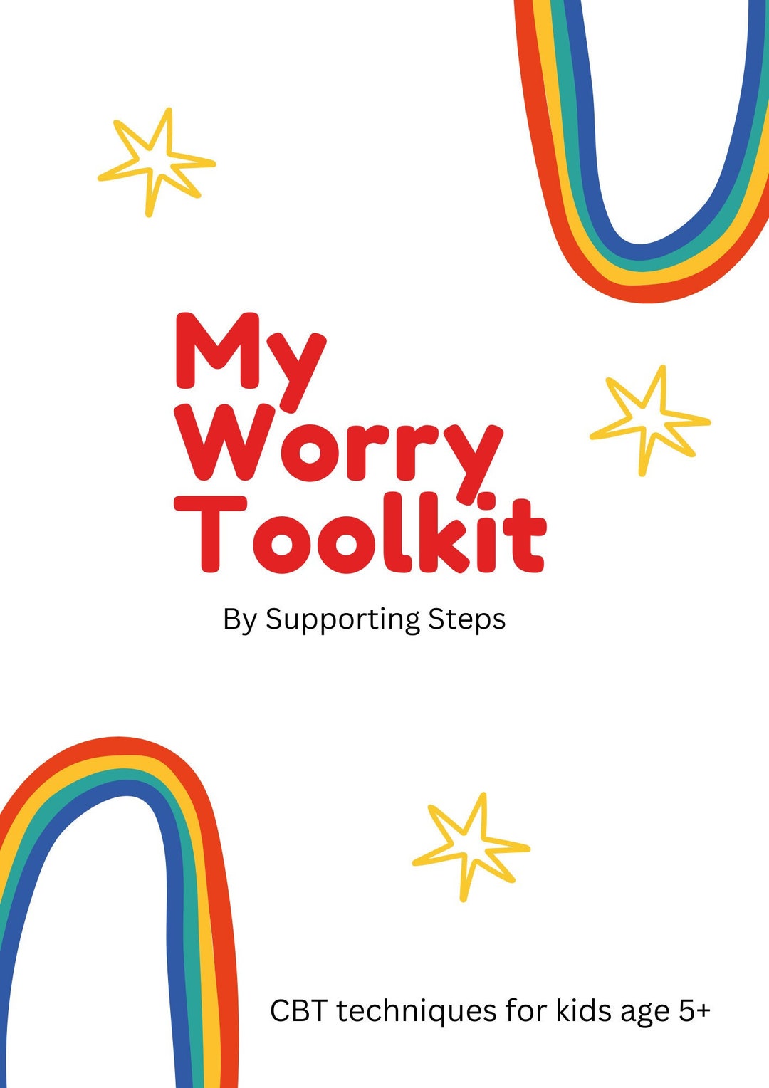 My Worry Toolkit for Kids - Etsy