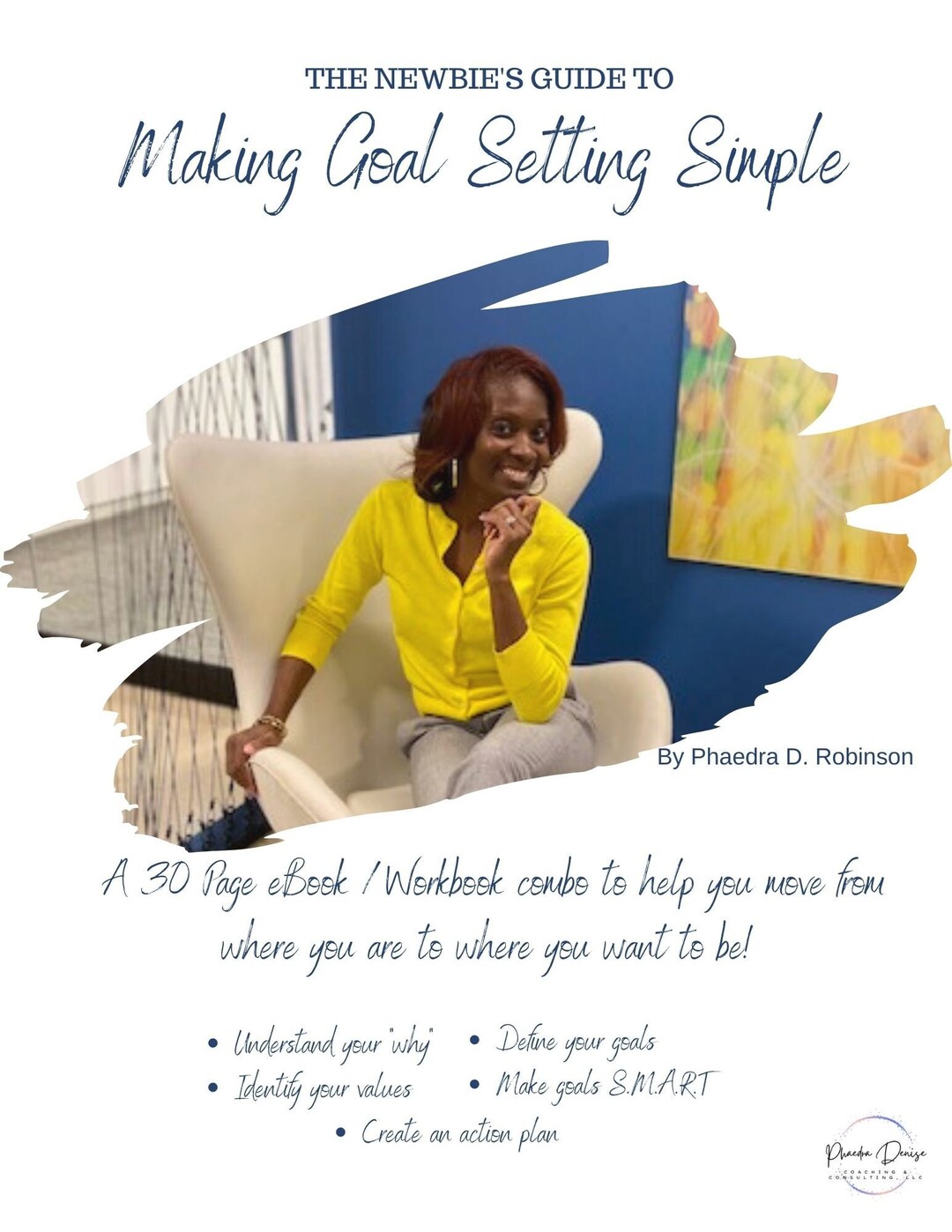 Digital Goal Setting Workbook With Values Worksheets, SMART Goal ...