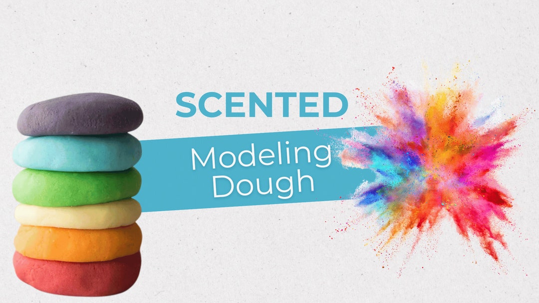 Scented Modeling Dough Recipe Visual - Etsy