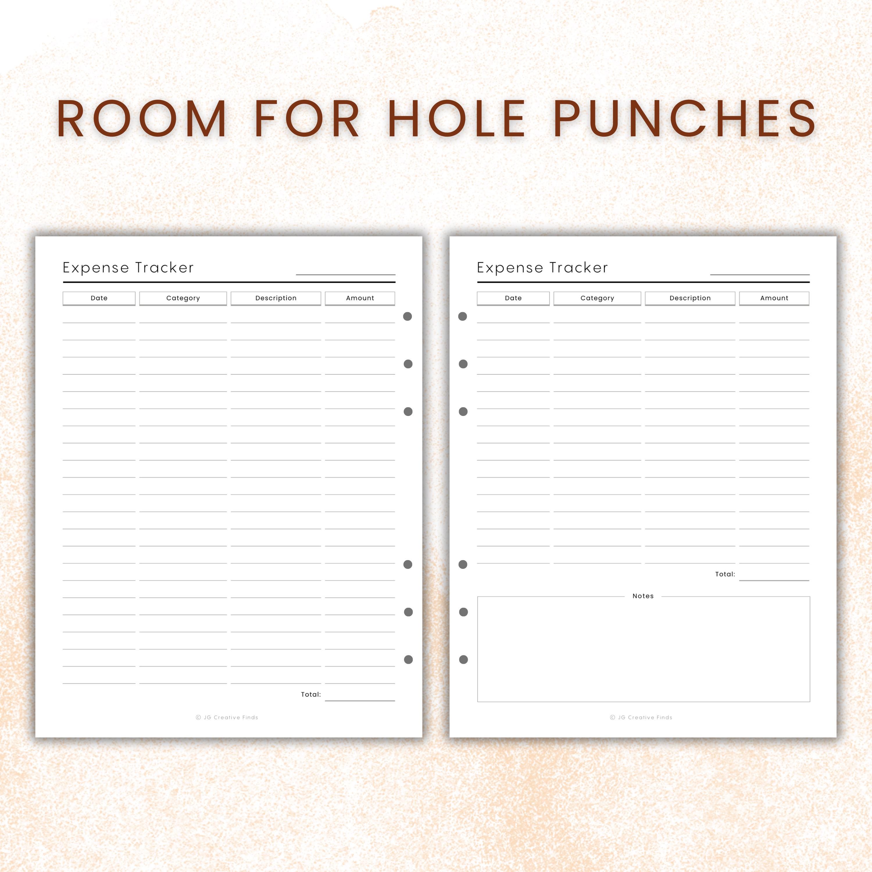Expense Tracker Printable, Bill Tracker, Budget Tracker, Finance ...