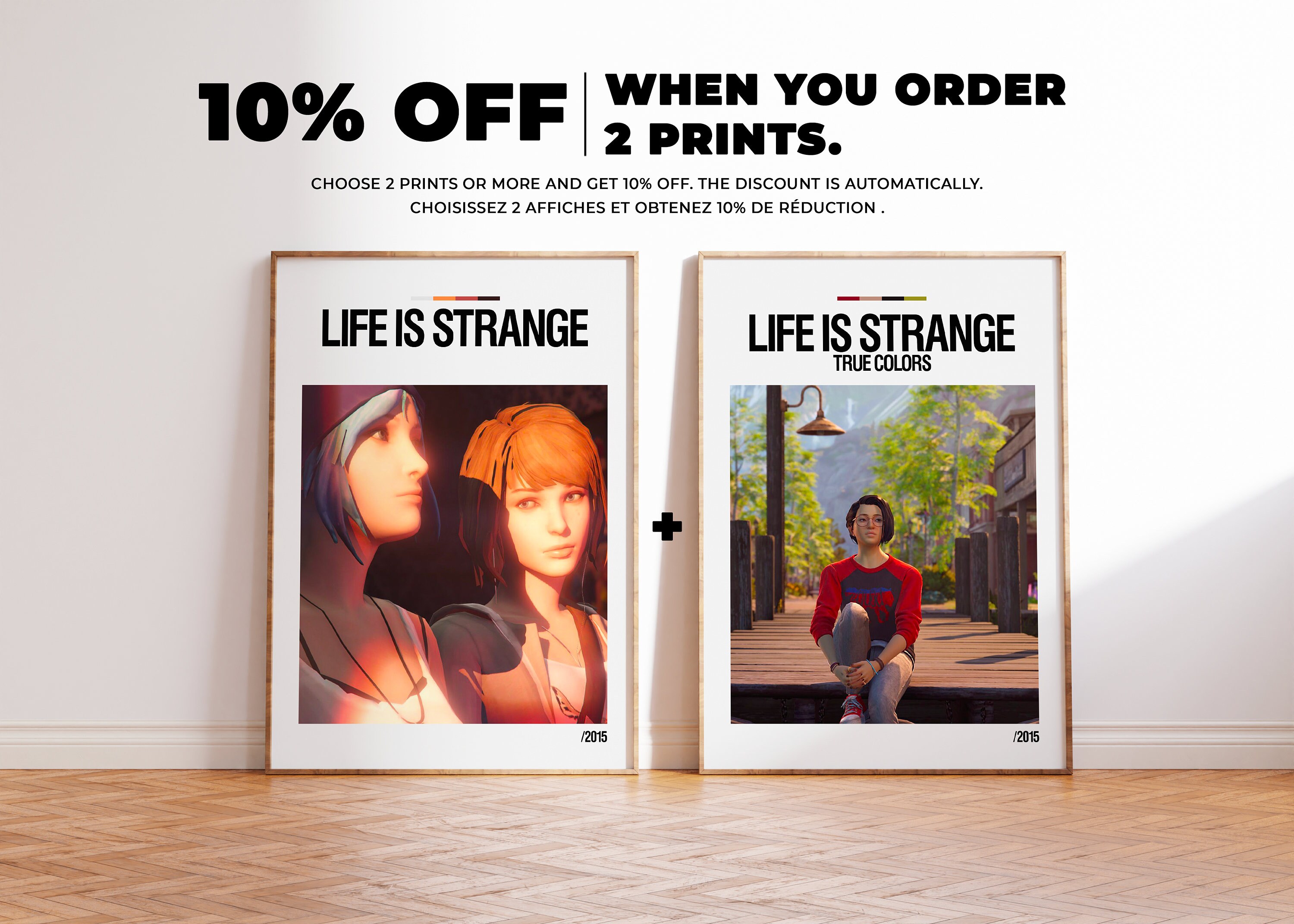Gaming Poster Life is Strange, Video Games Gift, Video Games Decor ...
