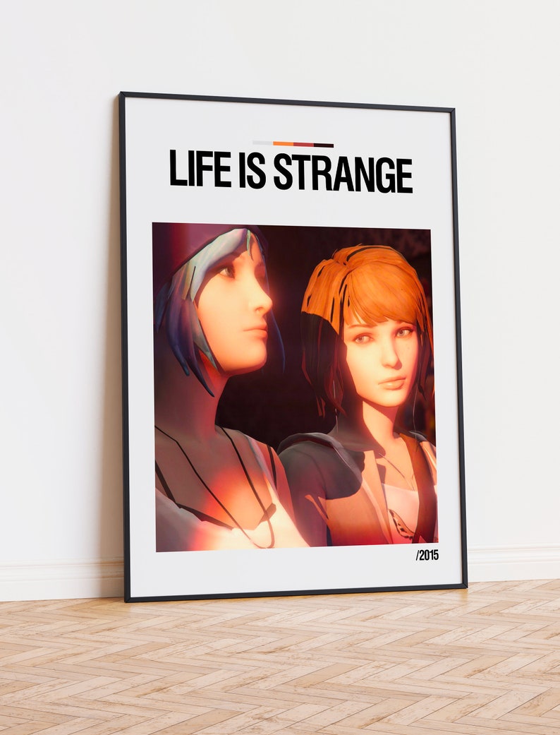 Gaming Poster Life is Strange, Video Games Gift, Video Games Decor ...