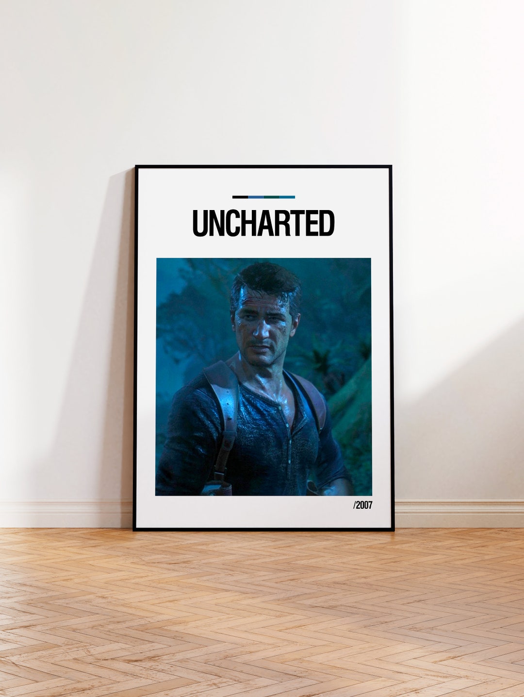 Gaming Poster Uncharted, Video Games Gift, Video Games Decor, Video ...