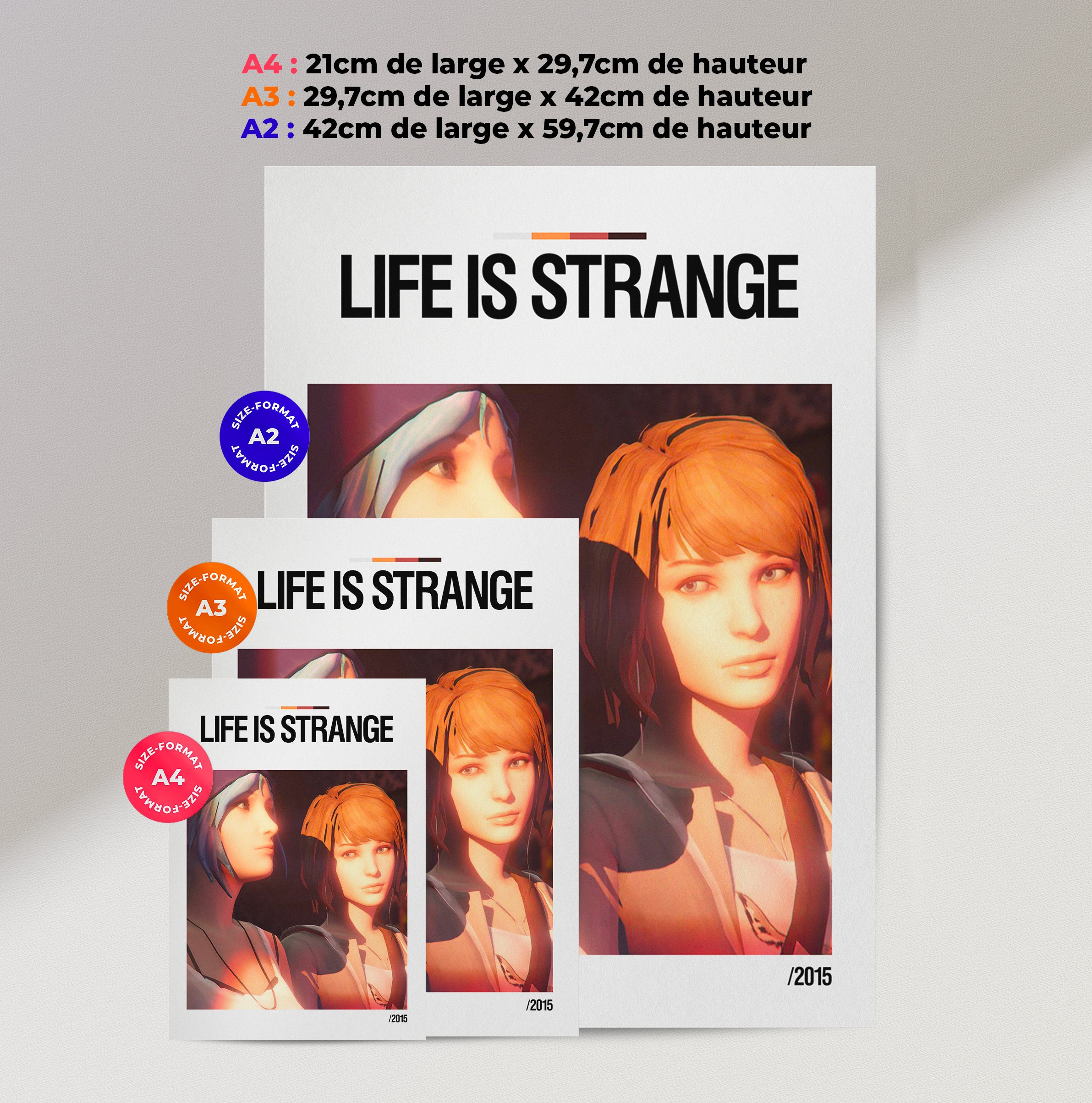 Gaming Poster Life is Strange, Video Games Gift, Video Games Decor ...