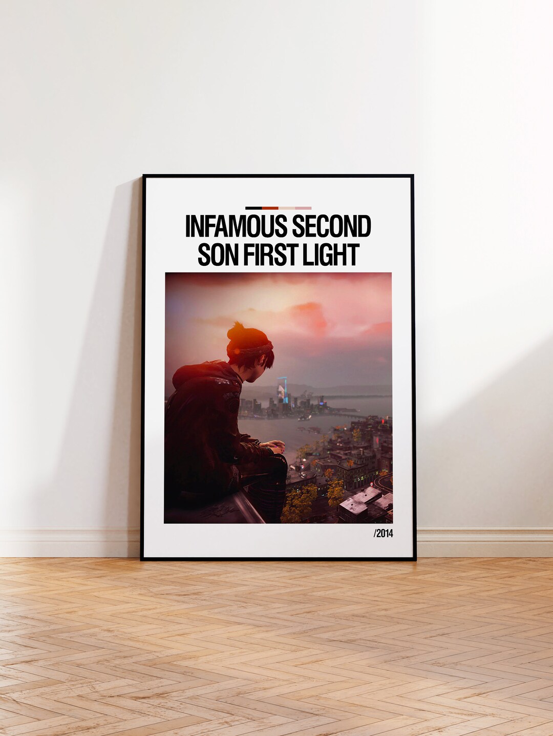 Gaming Poster Infamous Second Son First Light Video Games Etsy 5656