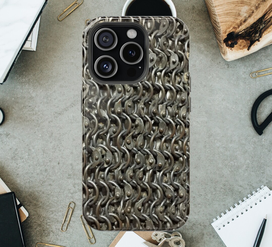 Chainmail iPhone Case, Funny Medieval Phone Case for Ren Faire ...