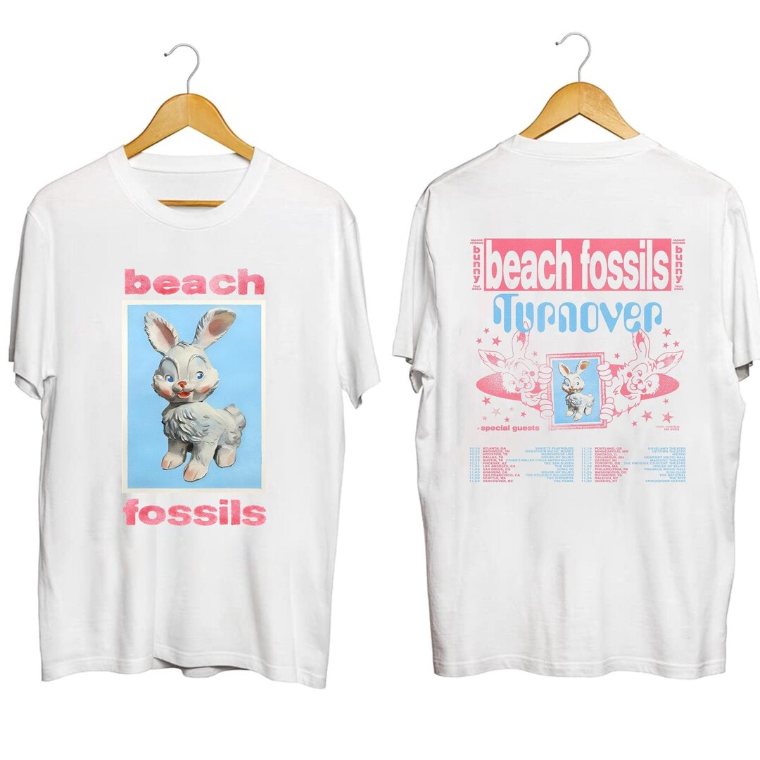 Beach Fossils 2023 North American Tour Vintage Tee Shirt - Etsy