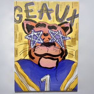 College Mascot Paintings! - Etsy