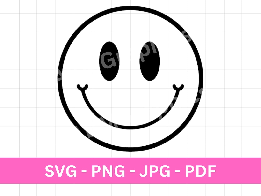 Smiley Face Svg Design Smiley Face Emoji Svg Smiley Face Png - Etsy ...