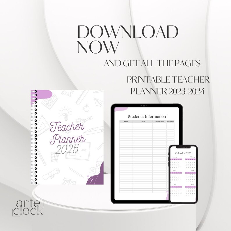 Ultimate Printable Teacher Planner - Etsy