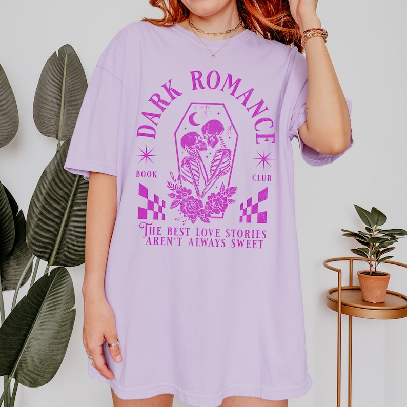 Dark Romance Book Club Shirt, Romance Reader Tshirt, Dark Academia Gift ...