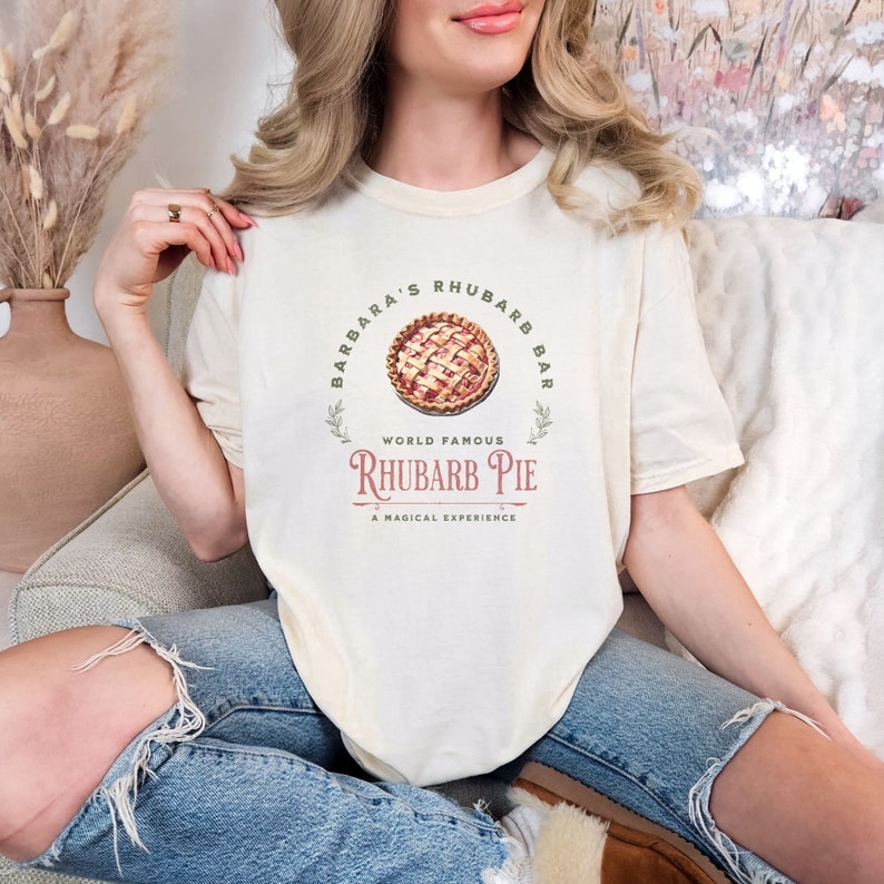 Barbara's Rhubarb Bar Shirt, Viral Tiktok Trend Song Shirt, Rhubarb Pie ...