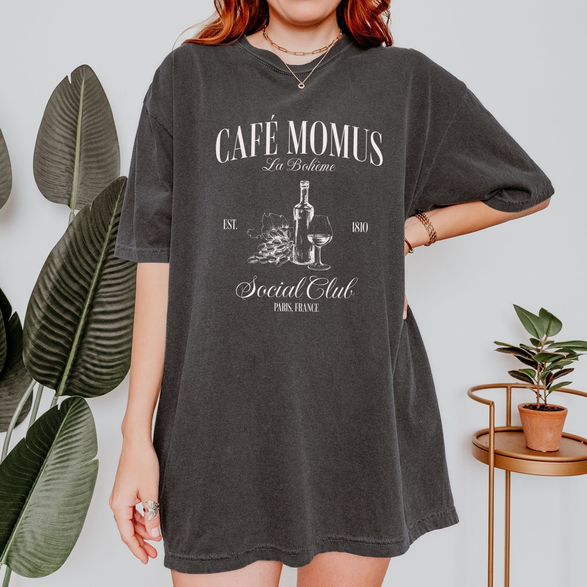 La Bohème Café Momus Shirt, Opera Lovers Tshirt, Funny Gift for Singer ...