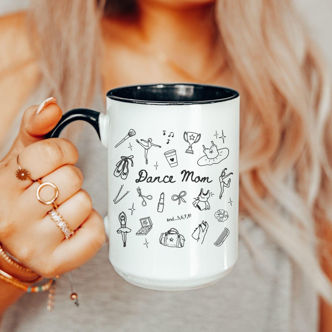 Dance Mom Coffee Mug, Mother's Day Gift From Dancer, Ballerina Mama ...