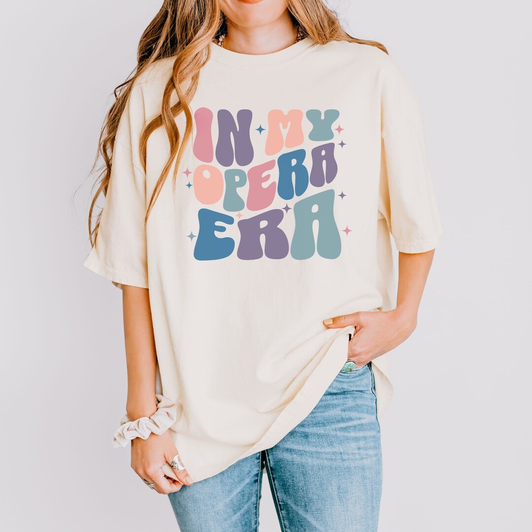 In My Opera Era Shirt, Opera Gift for Singers, Voice Teacher Gift ...
