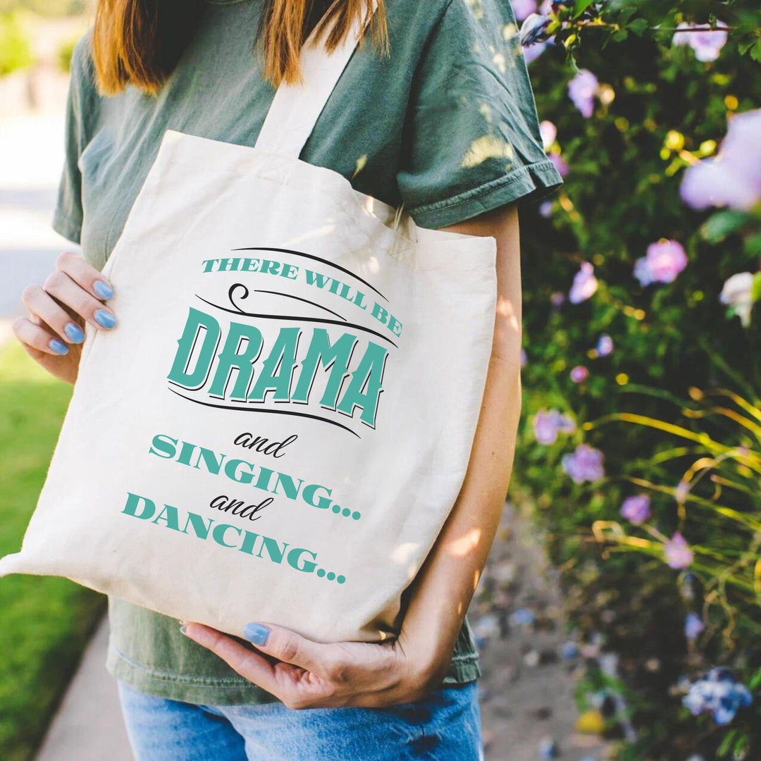 Theatre Tote Bag, Musical Theatre Kid Gift, Drama Teacher Gift, Actor ...