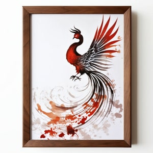 Feng Shui Phoenix for Renewal, Transformation and Rebirth Asian Decor ...