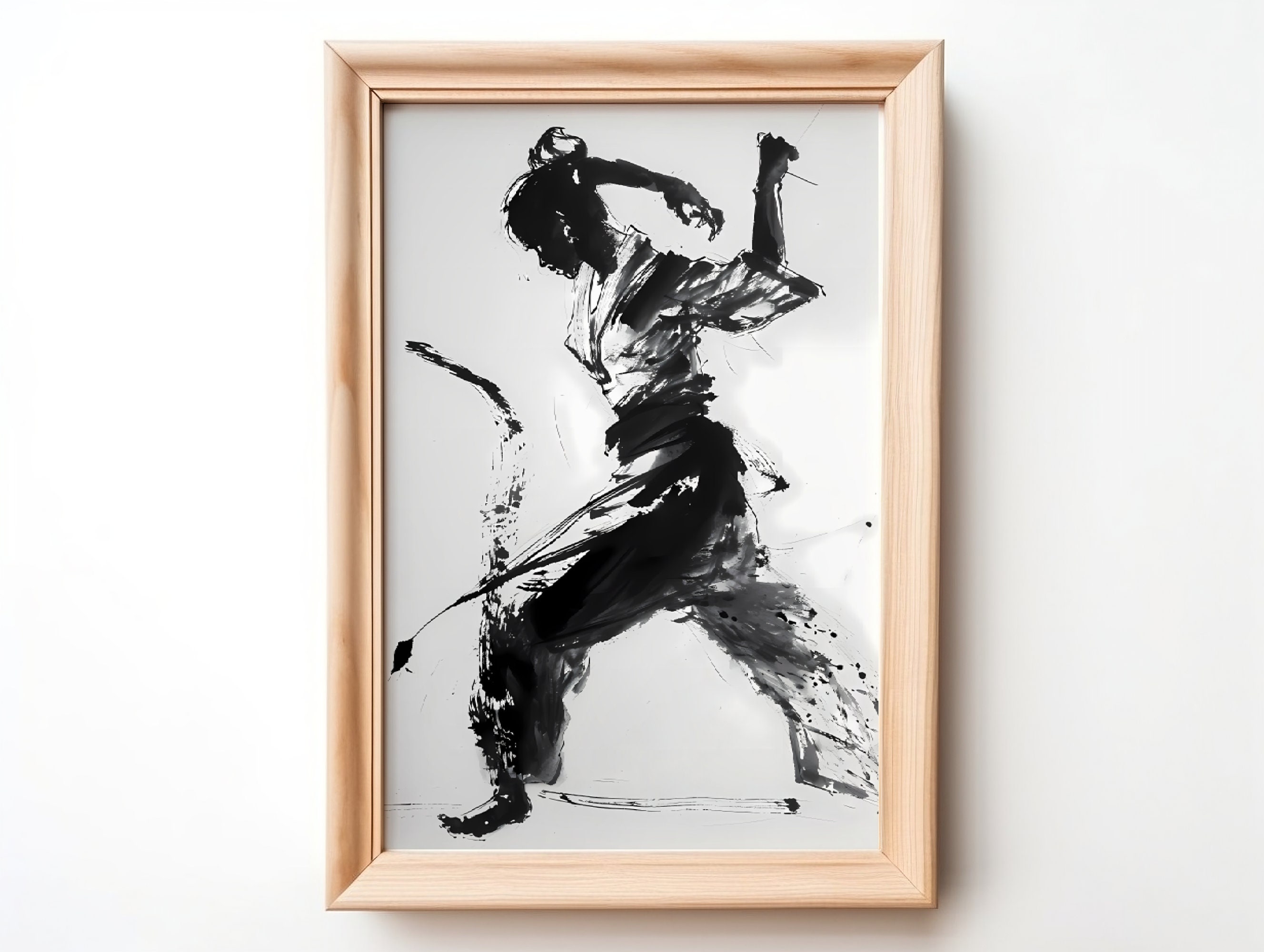 Tai Chi Painting Collection Kung Fu Painting Martial Arts Asian ...